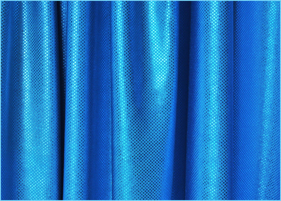 Navy Blue Shiny Nylon Lycra Mystique Spandex Fabric for Sexy Cloth