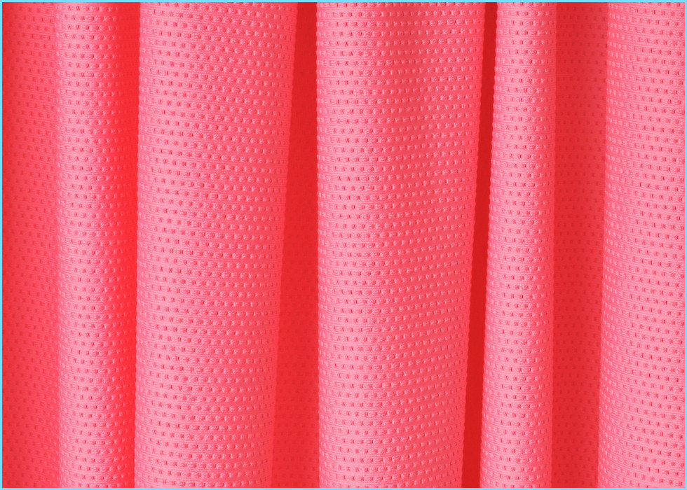 Warp Knitting Polyester Spandex 4 Way Stretch Mesh Fabric For Sportswear 1.6m * 160gsm
