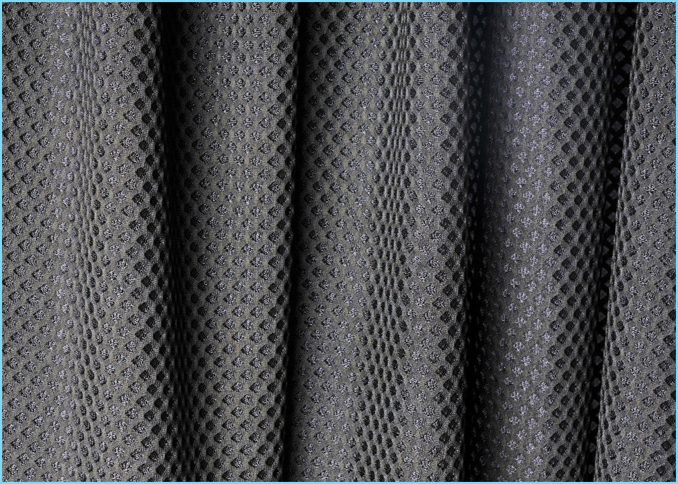 Polyester Spandex Honey Comb Knit Fabric / Stretch Mesh Fabric 1.5m * 170gsm