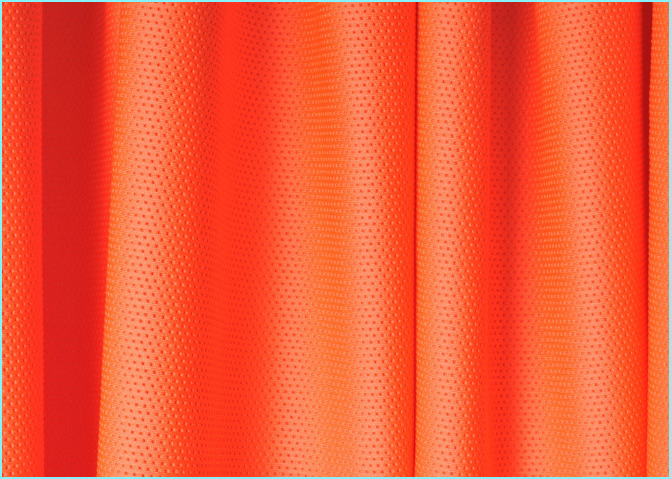 Soft Breathable Quick Dry Stretch Mesh Fabric , Solid Color Heavy Duty Mesh Fabric for T-shirt