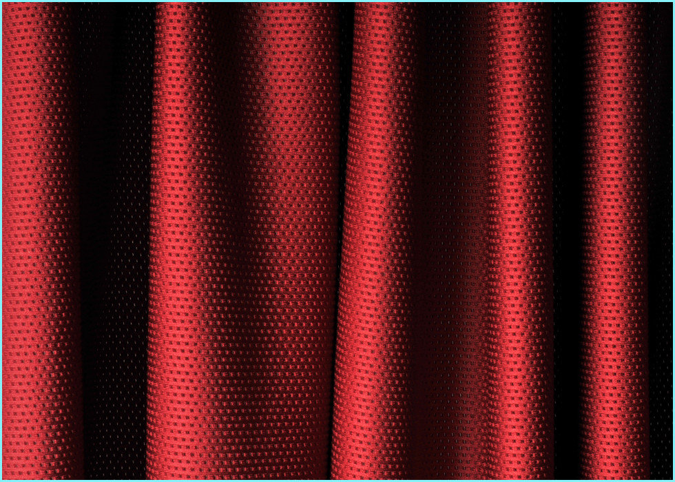 Wine Red 4 Way Stretch Mesh Spandex Polyester Fabric Tear Resistant