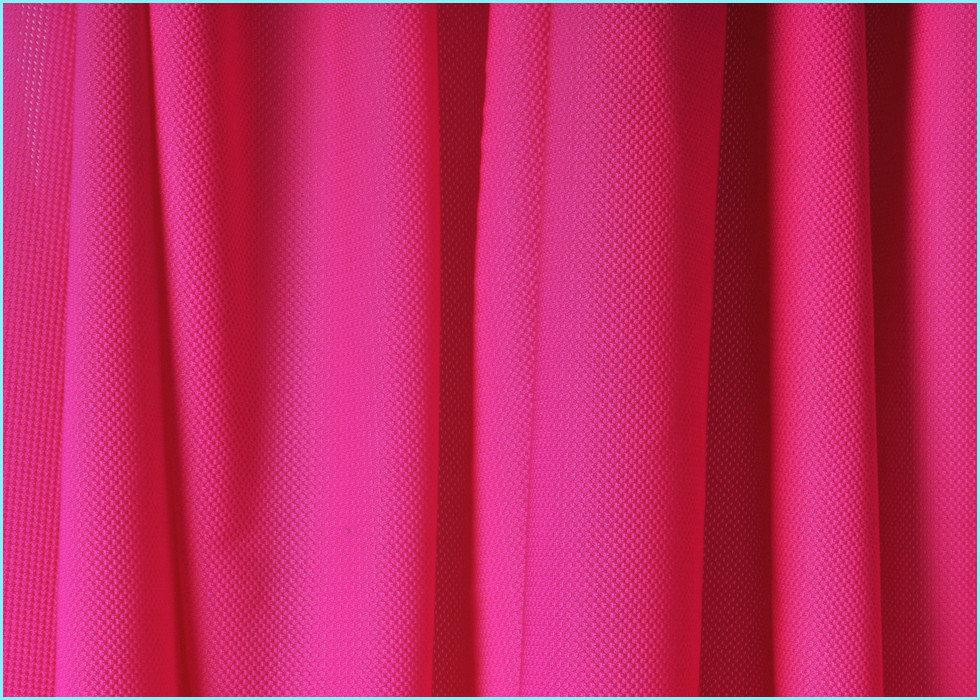 Polyester Spandex Jacquard Sportswear Fabric , Linterlining / T-shirt Stretch Mesh Fabric