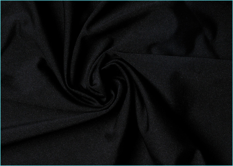 Plain Polyester Sportswear Fabric Nylon Blend Spandex 1.3m x 150gsm