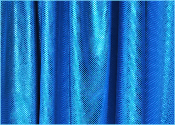 Navy Blue Shiny Nylon Lycra Mystique Spandex Fabric for Sexy Cloth