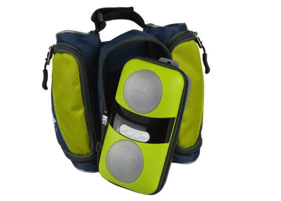 5W Portable Bicycle Speaker Bag OEM ODM Project For IPod  IPhone