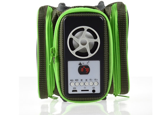 Bicycle Speaker Bag With Small Distortion , bluetooth bag With Speaker
