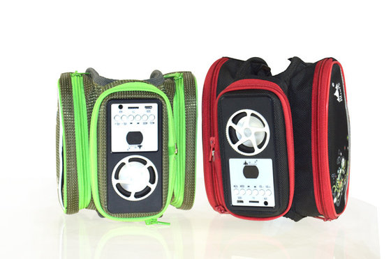 Stereo Speaker Bag MP3 player appearance black  speaker box TA-14  TA-15