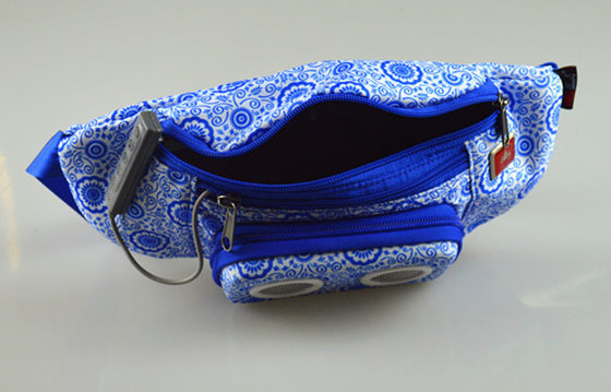 Eco-friendly Bluetooth Waist Speaker bag With wired Microphone Y-03