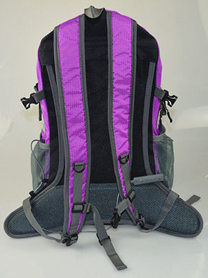 Outside Waterproof mp3 speaker bag  high capacity Violet QH-03