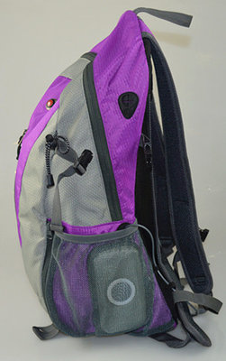 Outside Waterproof mp3 speaker bag  high capacity Violet QH-03