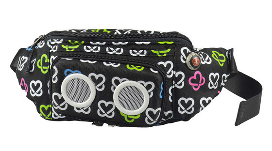 Running Waist Pack blank and pattern B-25  , outdoor bicycle bag with bluetooth