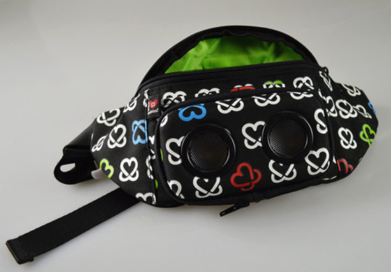 Running Waist Pack blank and pattern B-25  , outdoor bicycle bag with bluetooth