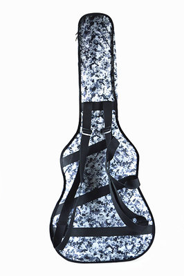 Portably  Stereo speaker bag with silver gray pattern  , Portable Guitar Speaker Bag DJ-05