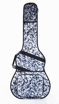 Portably  Stereo speaker bag with silver gray pattern  , Portable Guitar Speaker Bag DJ-05