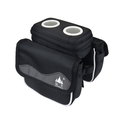 600D 210D 5W Bicycle speaker bag 18cmX14cmX16cm DC5V 800mA TD-03