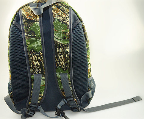 Jungle green pattern Bluetooth Speaker Backpack bluetooth bag QC-01