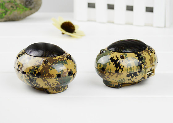 Plastic shell Bluetooth Mini Speakers camouflage color T-08 , mp3 Bluetooth Speakers