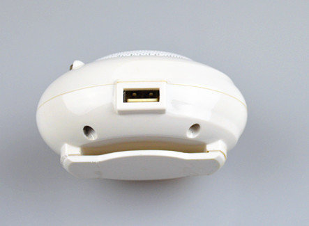 Portable mini bluetooth speakers white plastic shell appearance T-01