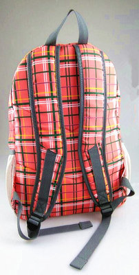 Watermelon red Speakers Backpack double bags with lattice fringes X-03