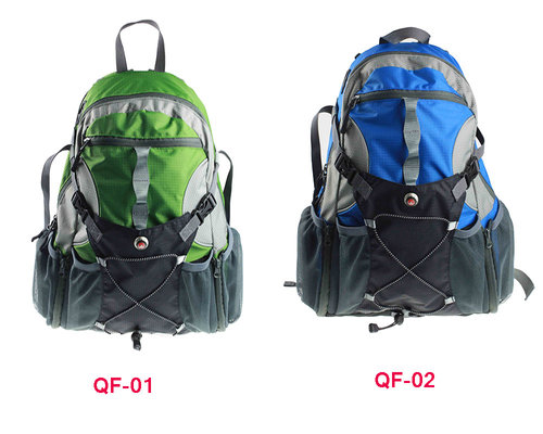 Green speaker travel bags, riding ,double-shoulder,functional ,  Nylon Waterproof QF-01, QF-02