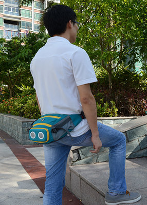 Comforbable waist speaker bag 210lining  800 MAh Lithium Battery  J-30,J-31
