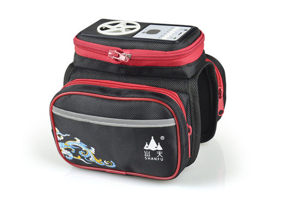 TA-20 Bluetooth speaker bag MP3 player  FM audio Black with red edge