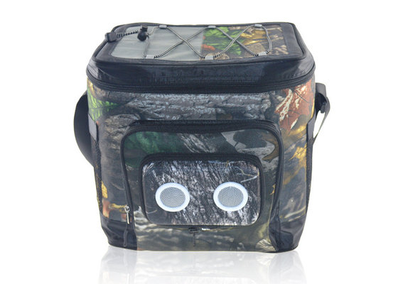 Picnic Speaker Cooler Bag with Aluminum Foil For TF Card Play , mp3 with speaker