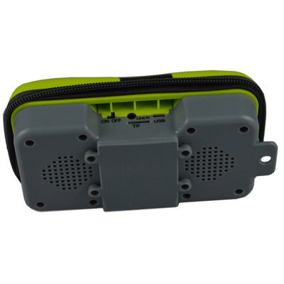 Two Horns Bicycle Speaker Bag With Bluetooth Connection 1500mA Lithium Battery