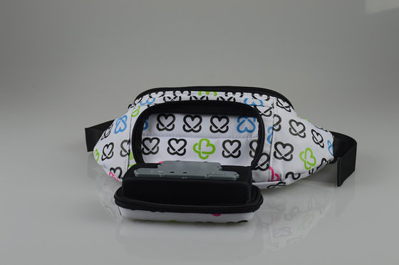 Waterproof Outdoor Bicycle Speaker Bag White And Pattern  B-26