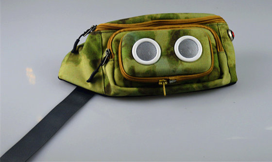 Mp3 Speaker Bag TF Card Reader Y-05  , 5W Running Waist Pack CE / ROHS