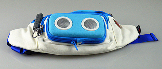 Fashion Waist Pack customized logo with headset  Y-08 , portable speaker bag