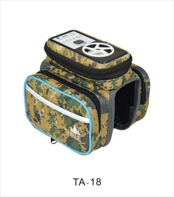 Mp3 Bicycle speaker bag  TF card camouflage sound clarity TA-18