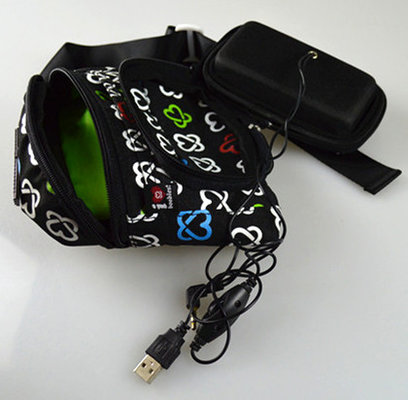 Running Waist Pack blank and pattern B-25  , outdoor bicycle bag with bluetooth