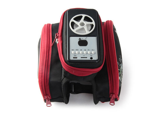 Bluetooth Stereo Speaker Bag FM audio , red  Bag With Speakers  T-20