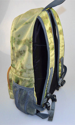 3.5mm L MP3 backpack speakers Nylon Waterproof  ROHS / SGS QC-02