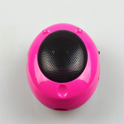 3W Portable mini bluetooth speakers rose red  3.35 inch X 2.56 inch X 2.17 inch T04