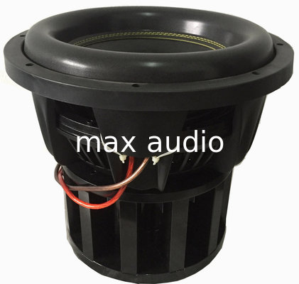 W-10000 Flat Wire SPL 12 Subwoofer , High SPL Subwoofer Foam Surround Cone