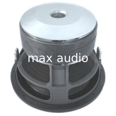 Grey  Powder Coating Frame SPL Car Audio Subwoofer , SPL 12 Inch Subwoofers