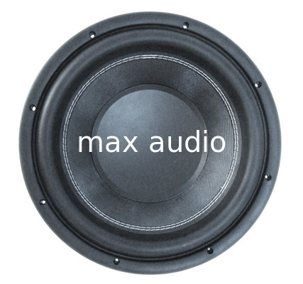 Grey  Powder Coating Frame SPL Car Audio Subwoofer , SPL 12 Inch Subwoofers