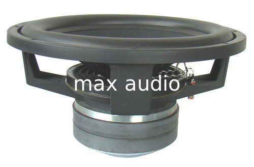 Pulp With Mica Foam Cone Competition Car Subwoofers Dual Nickel Plated