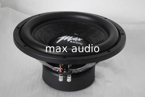 Push Terminals Auto Audio Speakers With Inner Cooling Systems