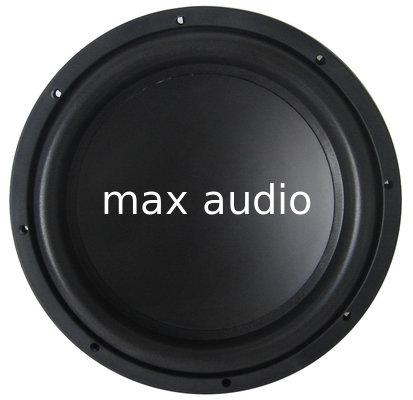 Dual 4 OHM High Power Speaker Heavy - duty Metal  Frame Black