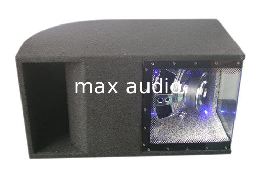 Single High Performance Car Audio Enclosure 10 Inch , Powered Subwoofer Box