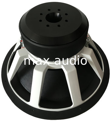 Deep Bass 21" SPL Car Subwoofers Chromed Washer T - Yoke Nonpressed Paper Cone
