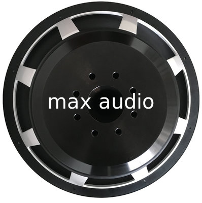 Deep Bass 21" SPL Car Subwoofers Chromed Washer T - Yoke Nonpressed Paper Cone