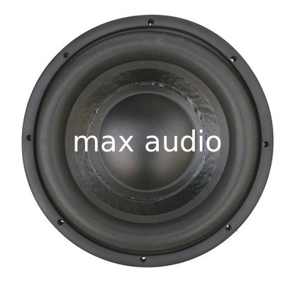 Aluminum Voice Coil 10" High Power Subwoofer , Car Speakers Subwoofer