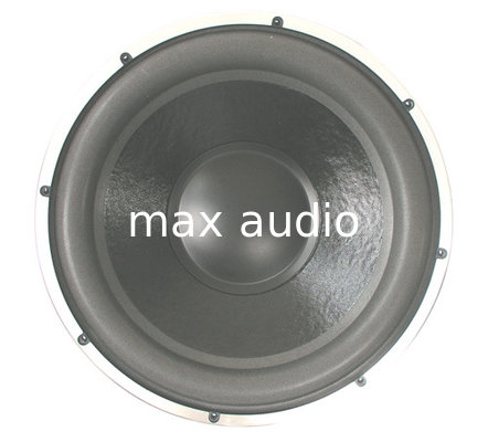 Chromed T - plate SPL 15 Subwoofer , SPL Audio Subwoofers 2000W RMS Deep Bass