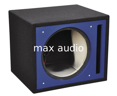 Colorful Painting Professional Subwoofer Box , Subwoofer Enclosure Box With Long Lead Wire