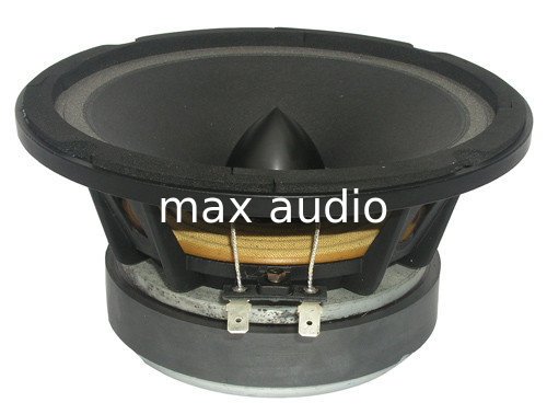 Foam Edge 6.5" Mid Range Speakers CNC Aluminum Bullet 180 Watts
