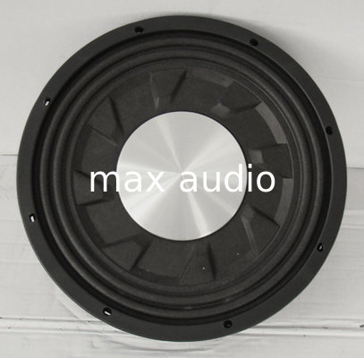 IMPP Cone Car Slim Subwoofer With Two Waves Rubber Surround Black